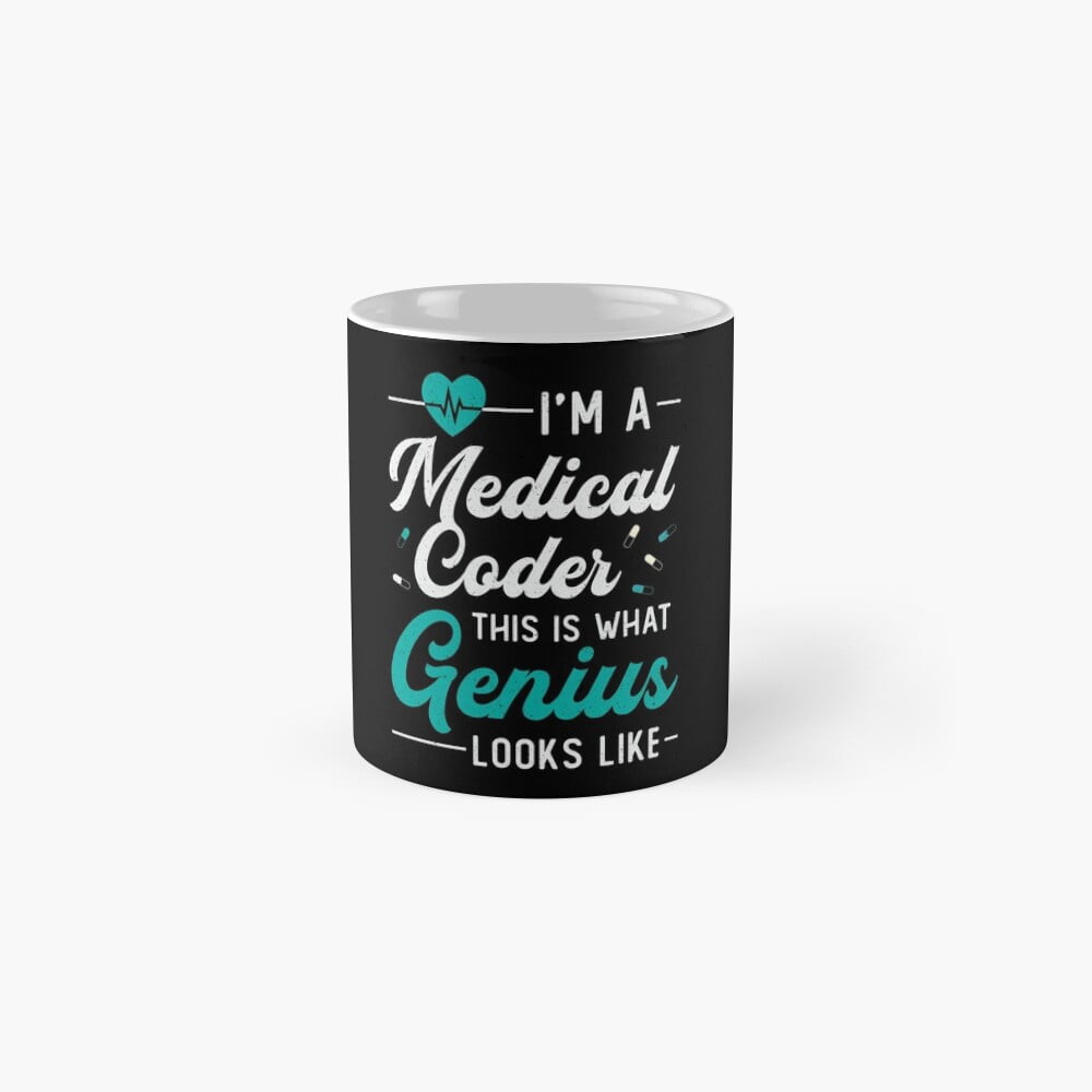 I'm A Medical Coder Coding ICD Retro Programmer Classic Mug - Walmart.com