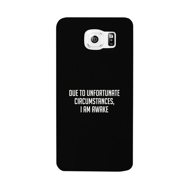 I'm Awake Black Ultra Slim Cute Phone Cases For Apple, Samsung Galaxy ...