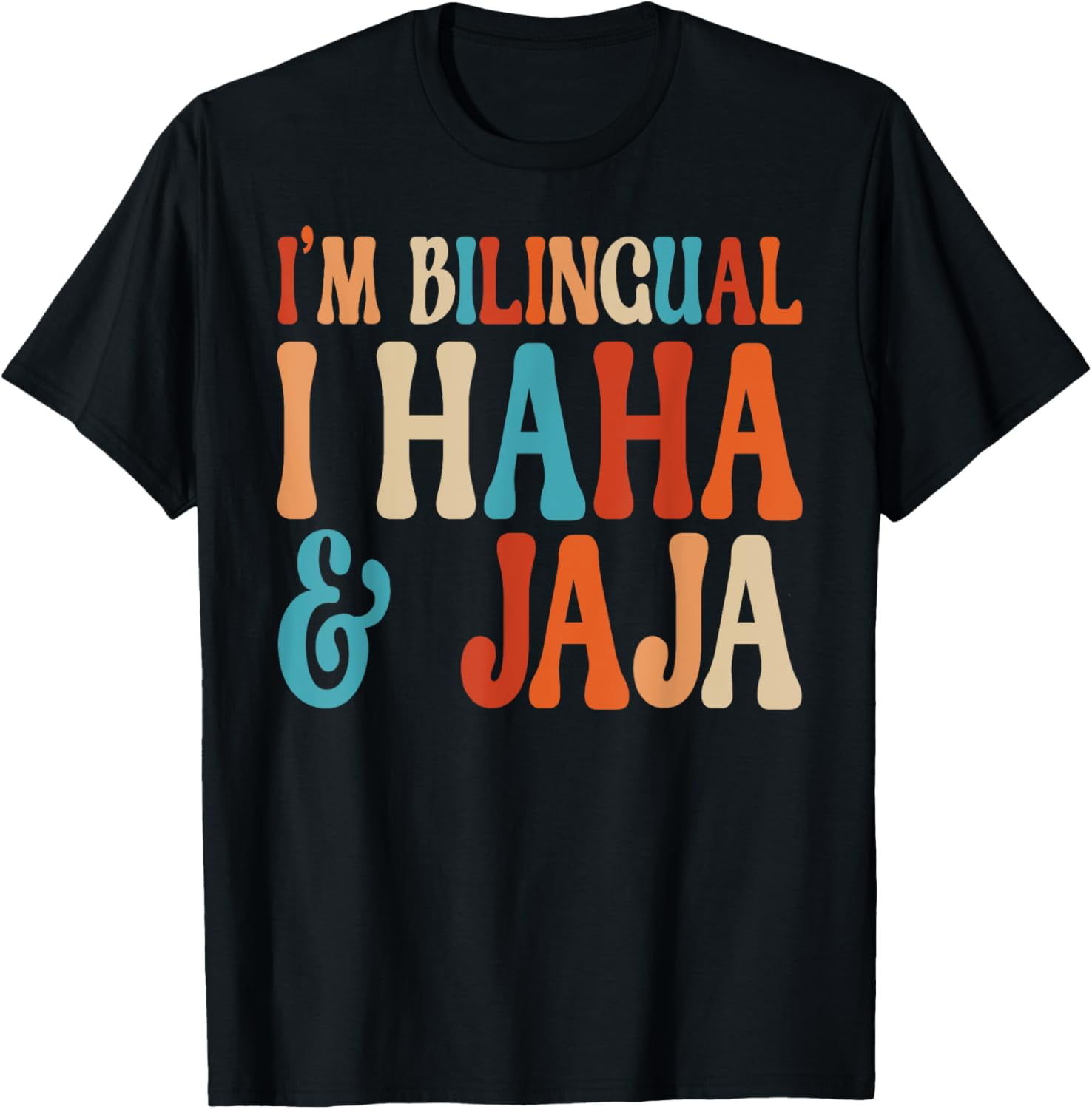 I’m Bilingual Haha and Jaja Spanish Heritage Month Teacher T-Shirtmen ...