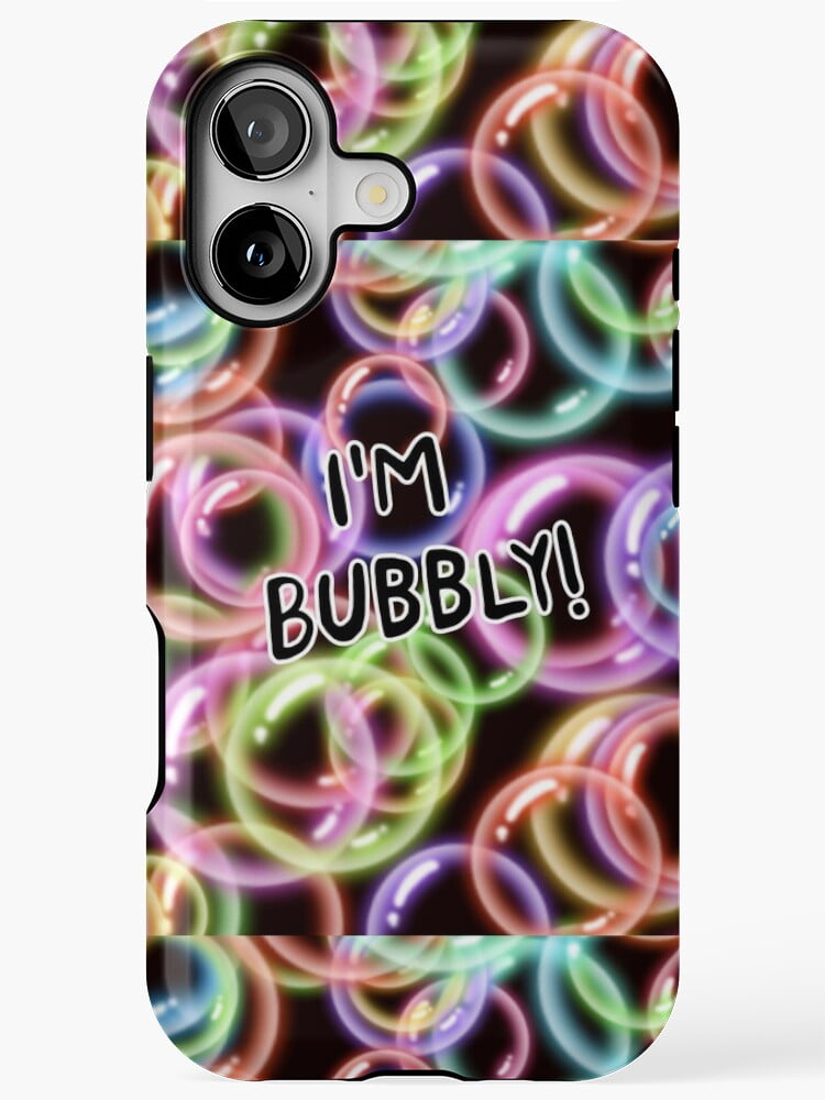 I’m Bubbly Fun Personality Quote Phone Case for iPhone 17 16 15 14 13 ...