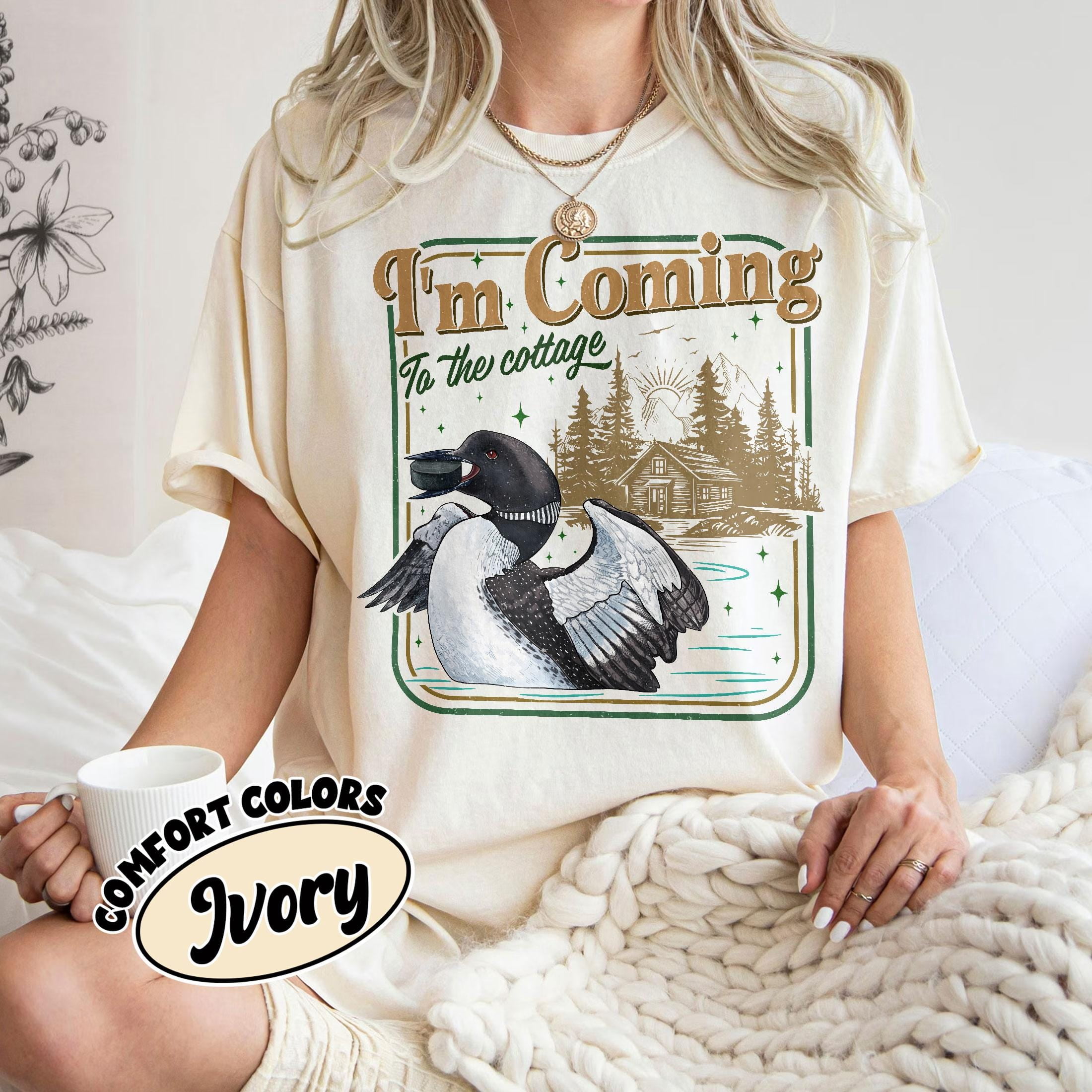 I'm Coming To The Cottage Shirt, LGBT Hockey Tshirt, Movie Merch Gift ...