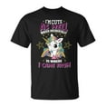 I’m Cute as Hell Majestically Evil Unicorns Graphic Cotton Tee Unisex ...