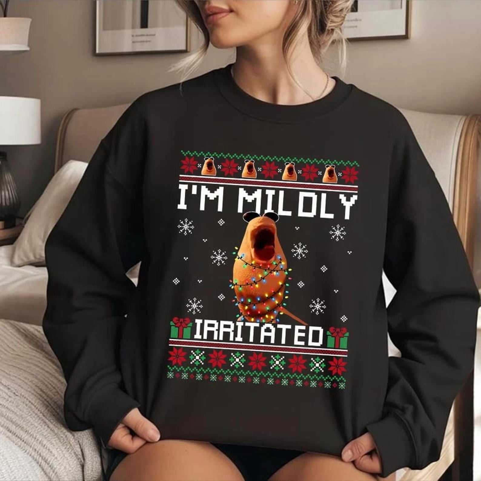 I’m Mildly Irritated Marcus the Worm Sweatshirt, Marcus the Worm Ugly ...