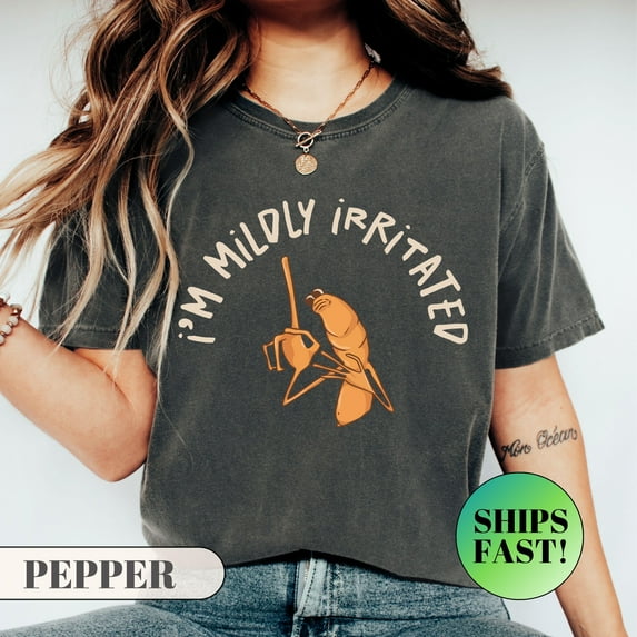 I'm Mildly Irritated Shirt, Marcus The Worm Shirt, Funny Sarcastic Meme ...