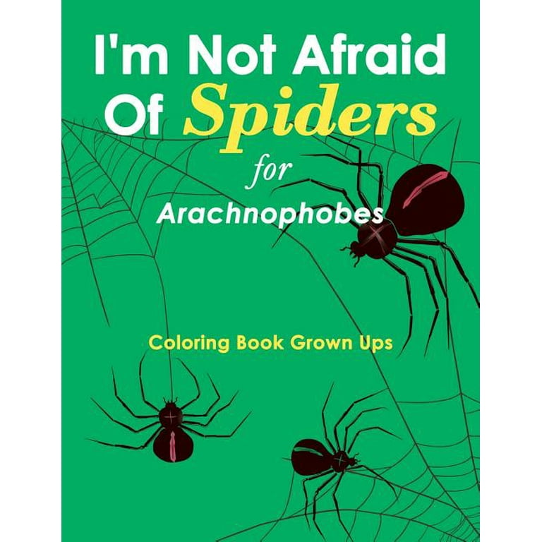 coloring book spiders