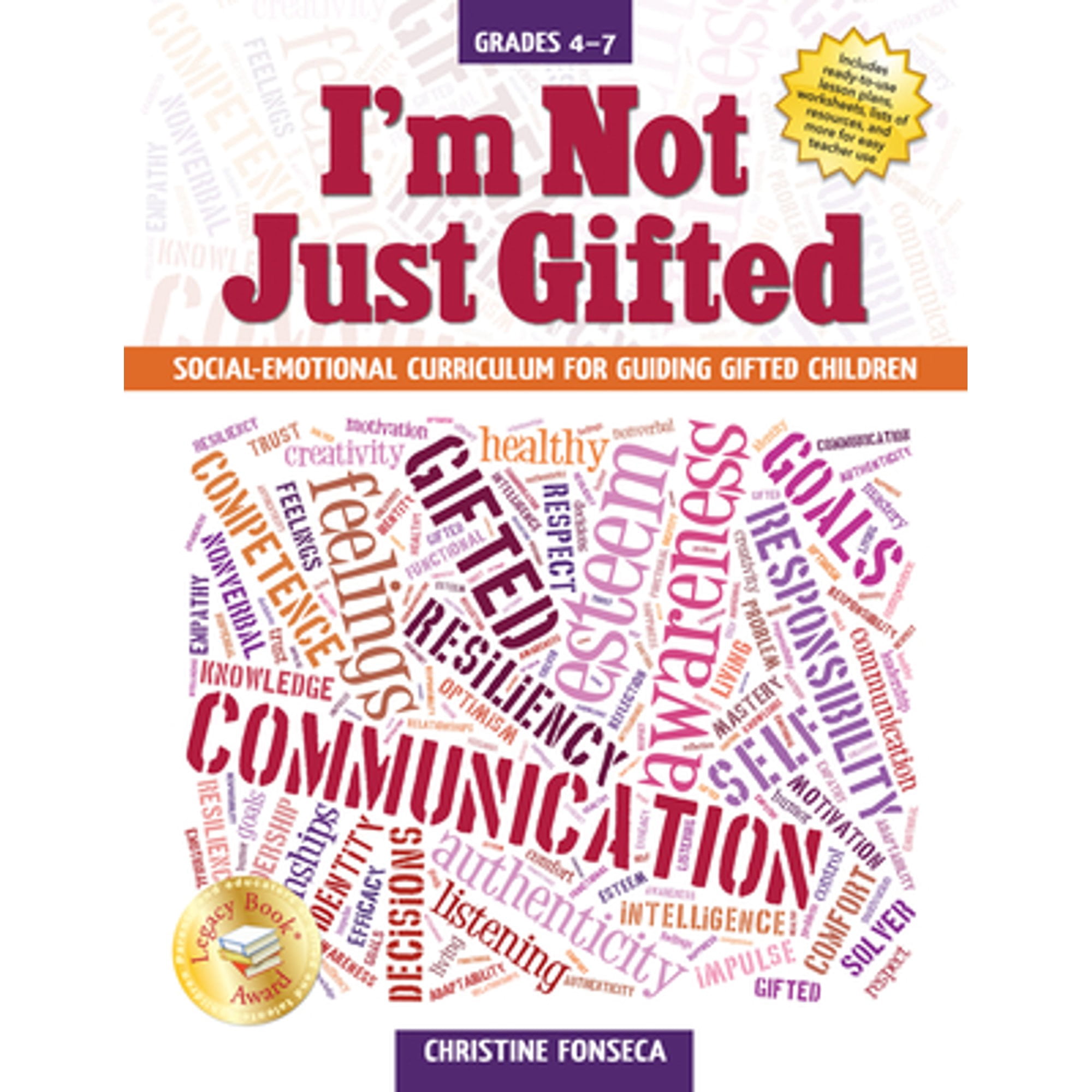 Pre-Owned I'm Not Just Gifted: Social-Emotional Curriculum for Guiding ...