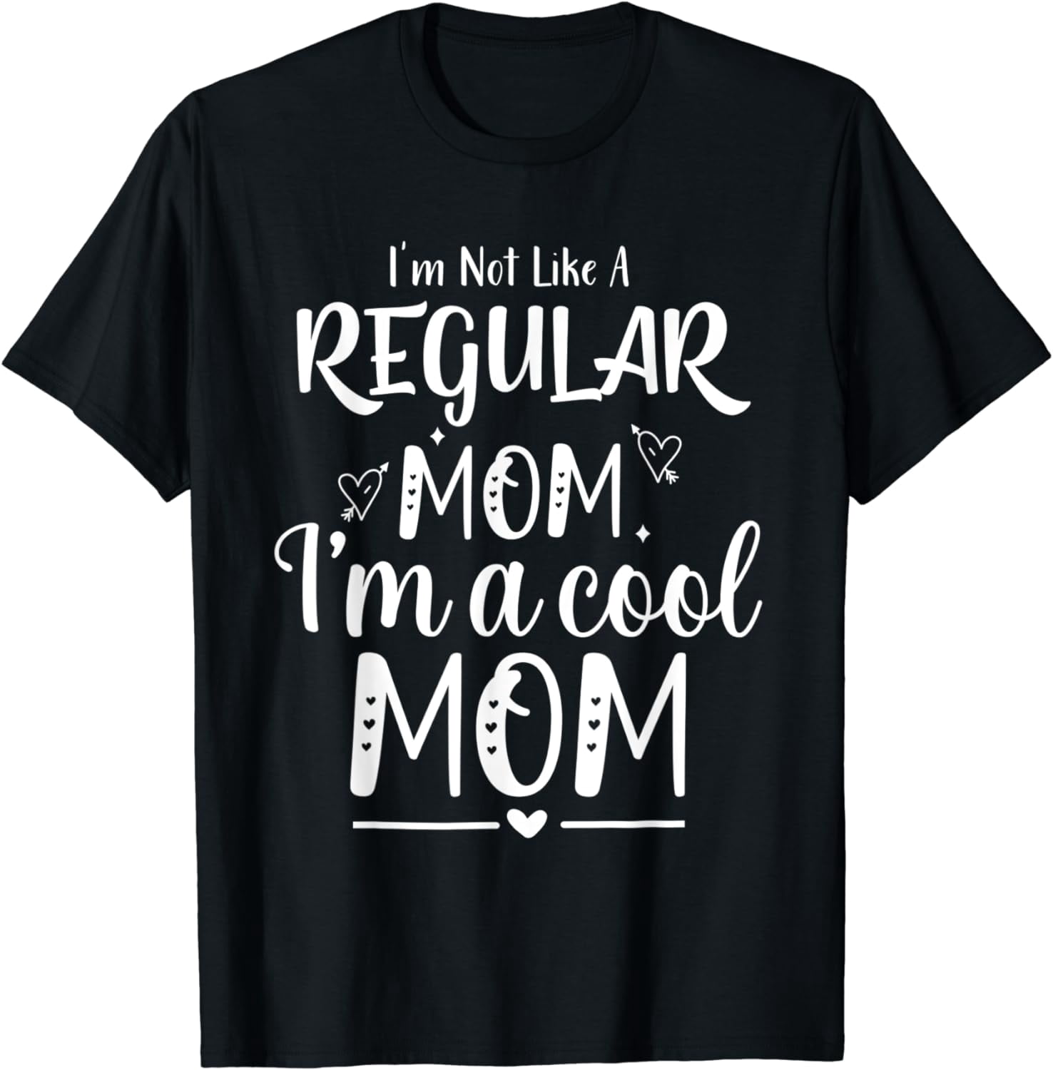 I'm Not Like a Regular Mom I'm a Cool Mom Funny Mother's Day T-Shirt ...