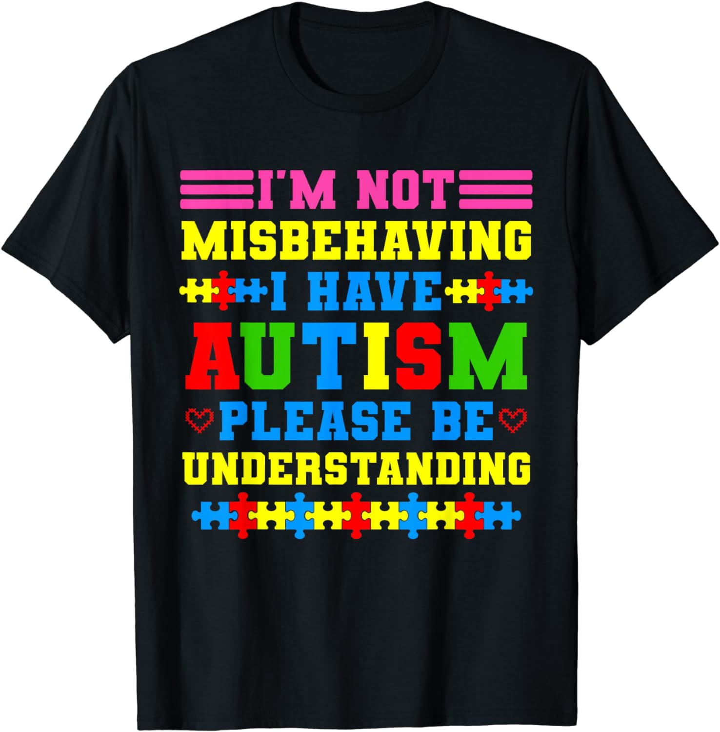 I'm Not Misbehaving I 2024 Have Large print breathable Autism Be ...