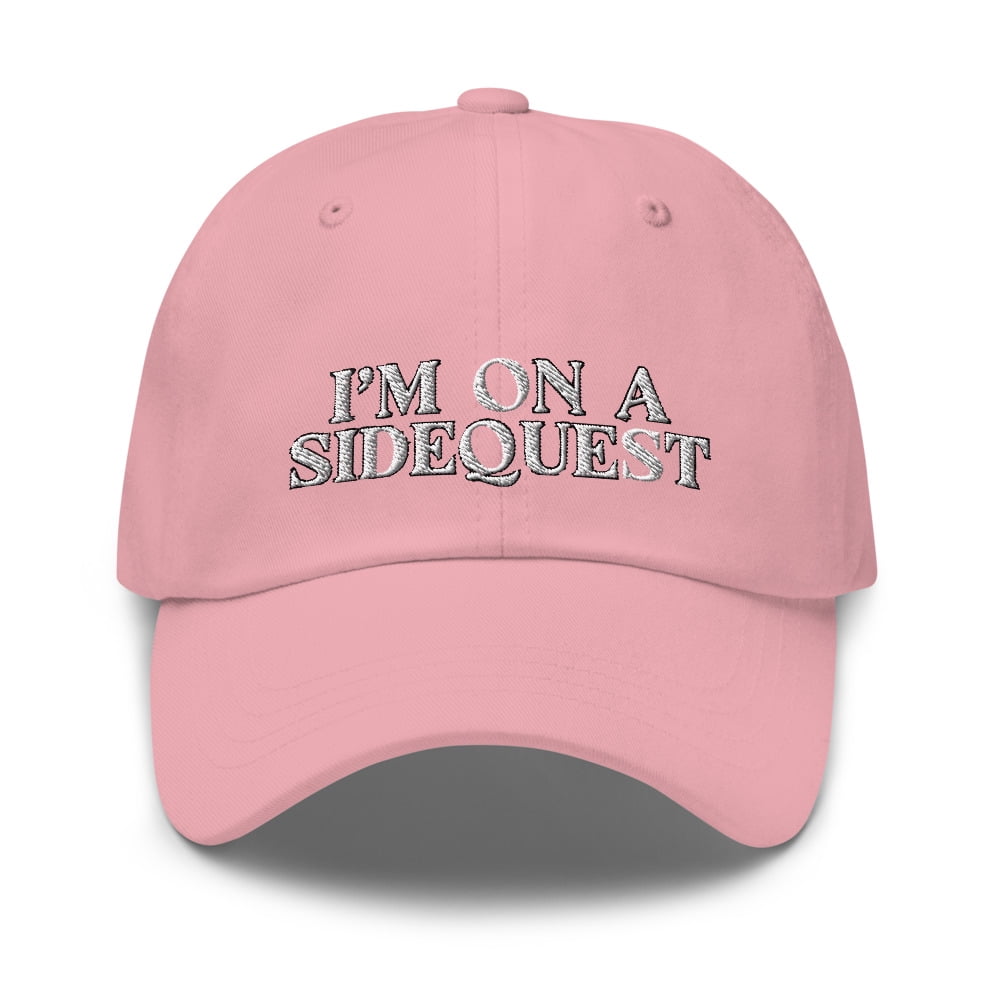 I'm On A Sidequest Hat, Dad Hat, Rave Accessories, Embroidered Hat ...