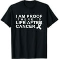 I'm Proof There's Life After Cancer, I'm A Survivor Shirt - Walmart.com