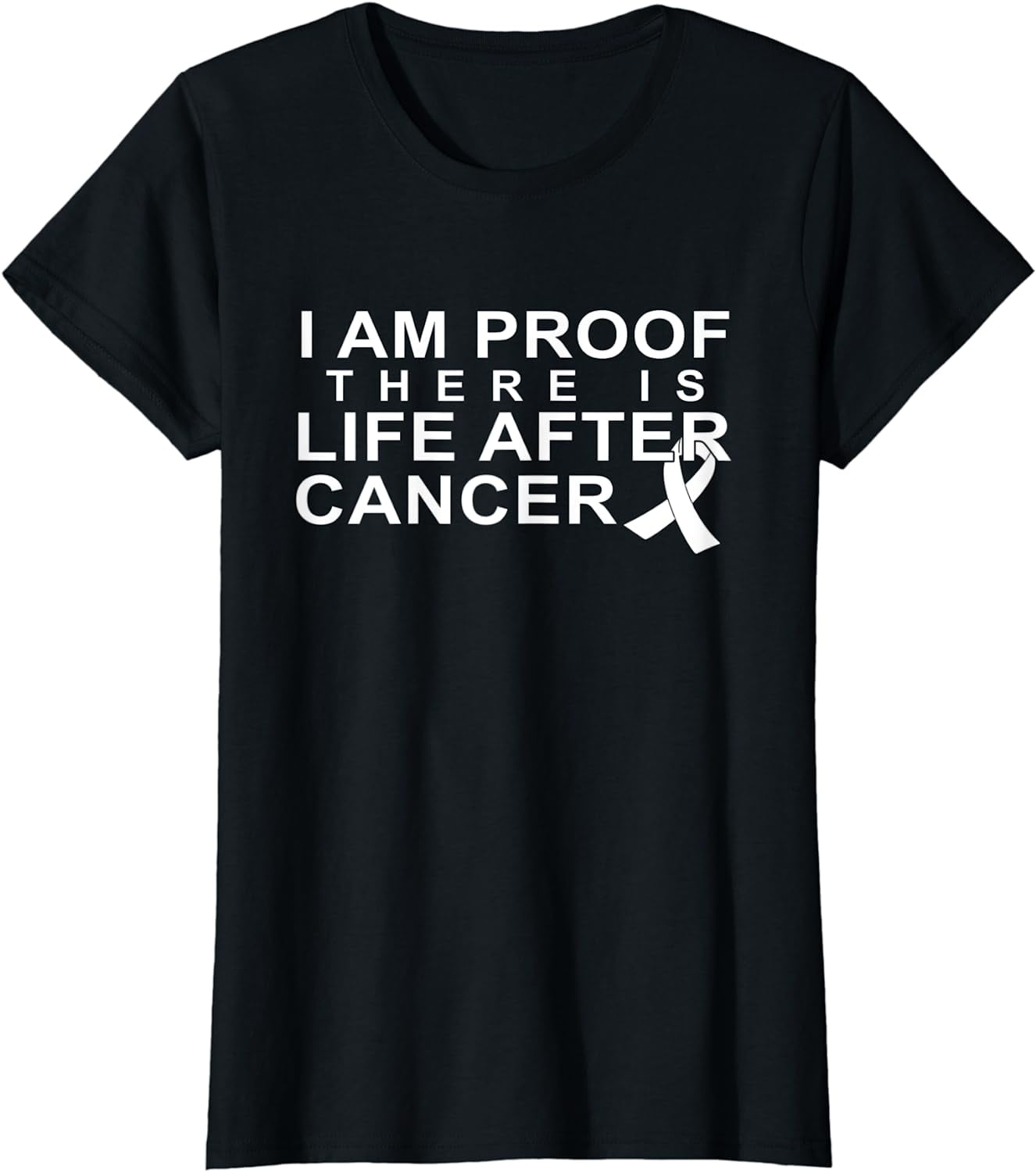 I'm Proof There's Life After Cancer I'm A Survivor Shirt - Walmart.com