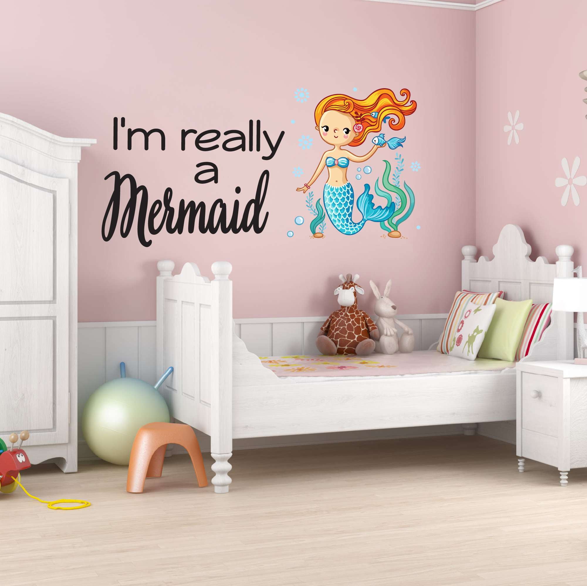 I'm Really A Mermaid Cute Starfish Fish Wishes Mermaids Vibes Seahorse ...