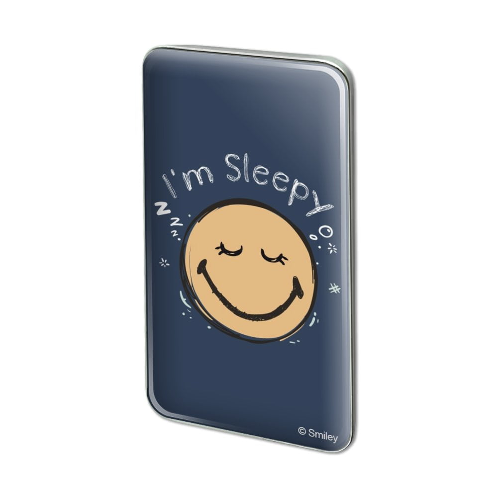 I'm Sleepy Smiley Face Emoticon Officially Licensed Metal Rectangle ...