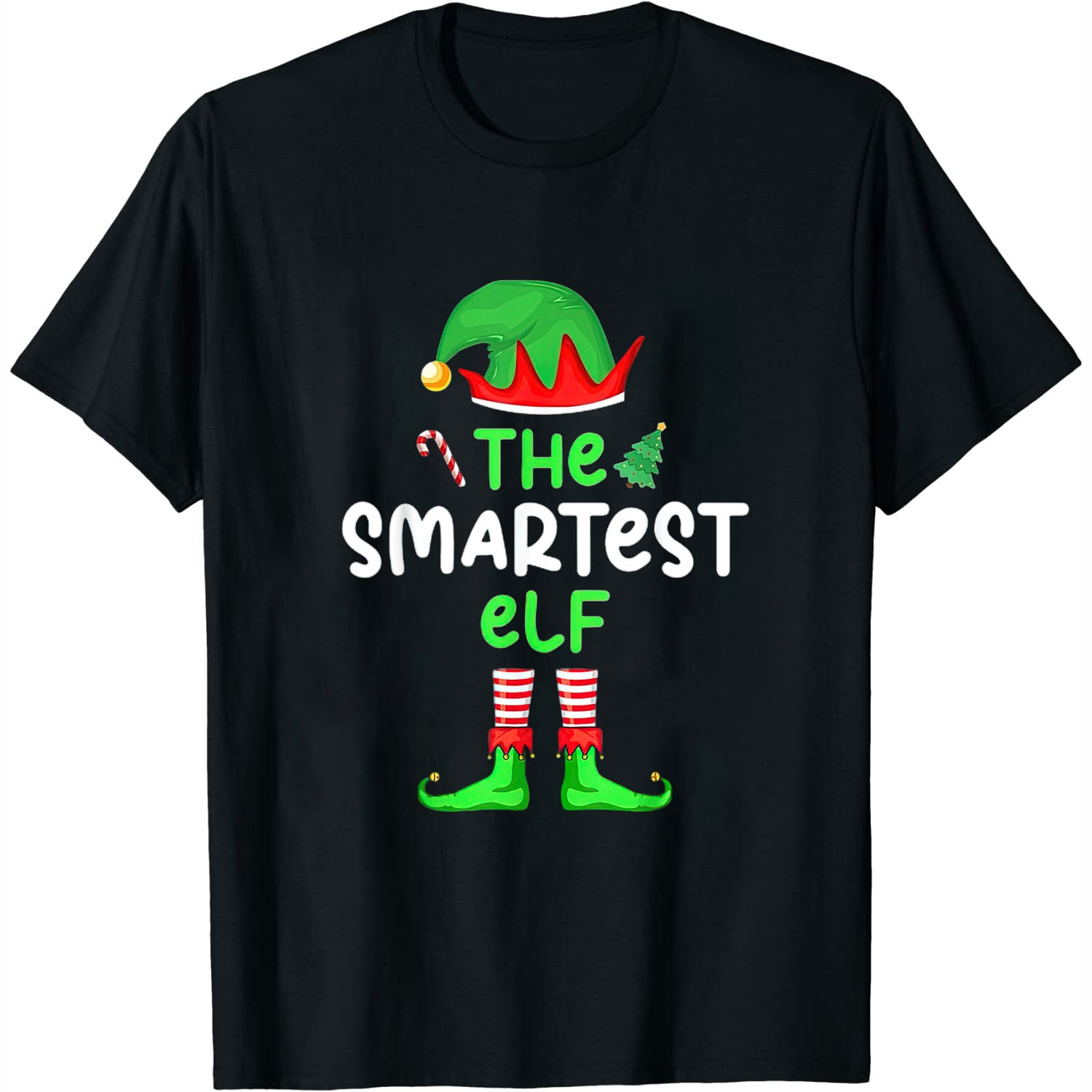 I'm The Smartest Elf Christmas Funny Family Matching Pajama Womens T ...
