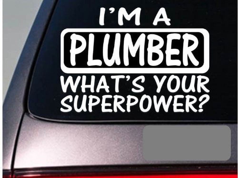 Plumber Sticker