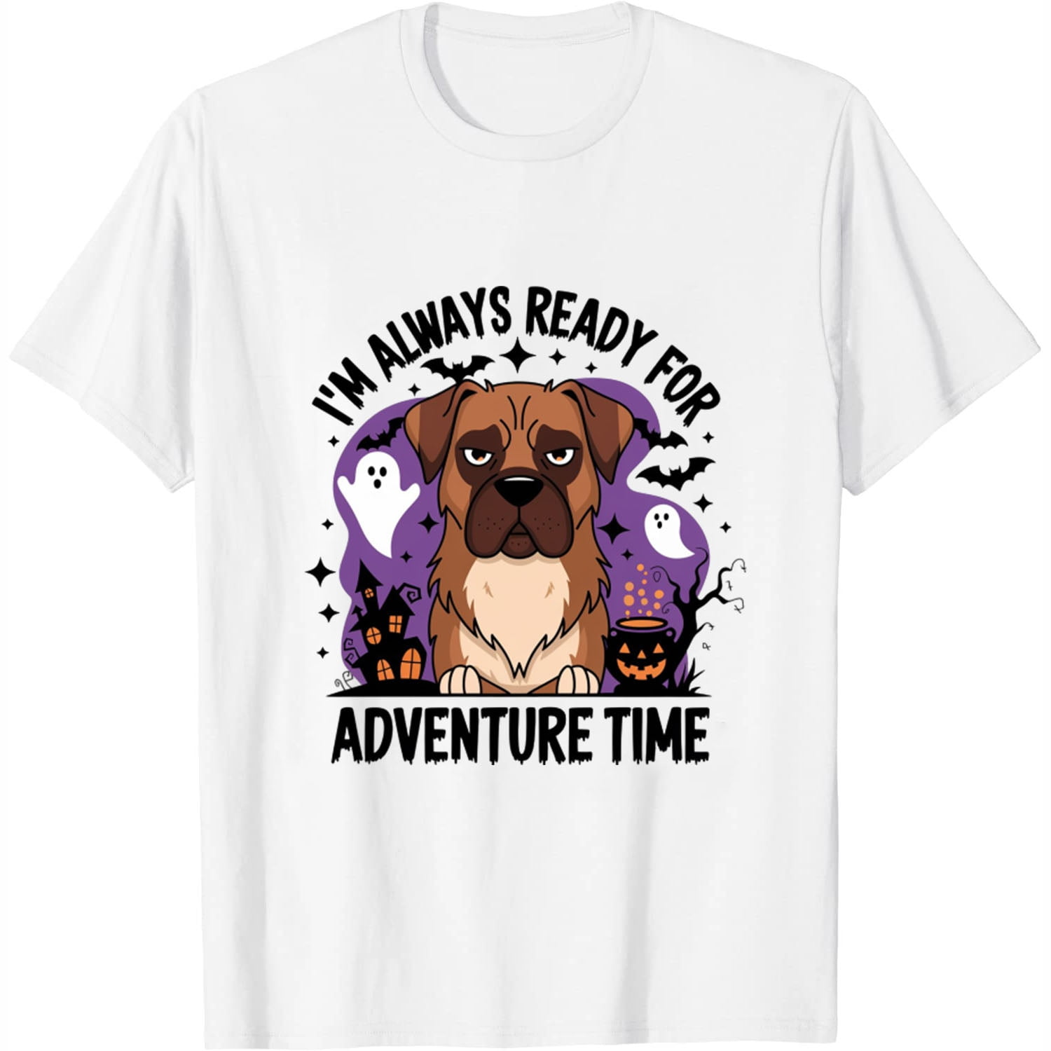 I’m always ready for adventure time Dog Enthusiast Gifts Clown Lazy ...