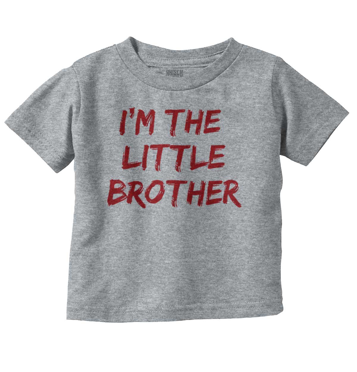 I'm the Little Brother Siblings Youth T Shirt Tee Boys Infant Toddler ...