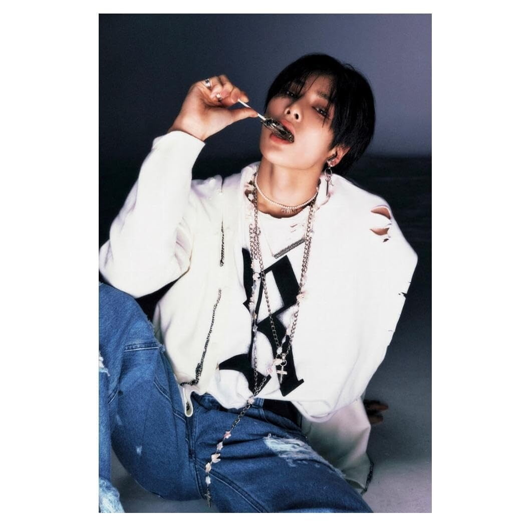 I.n Stray Kids SKZ ROCKSTAR Album Concept Photo Music Poster Korean ...