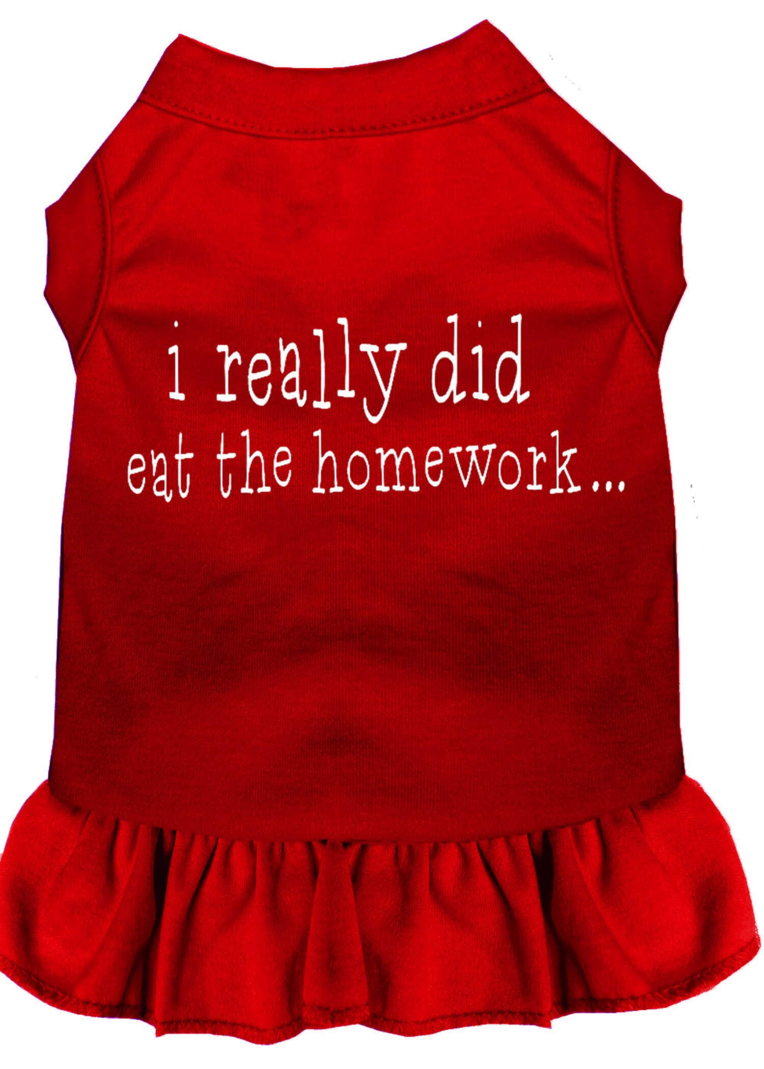I really did eat the Homework Screen Print Dress - Walmart.com
