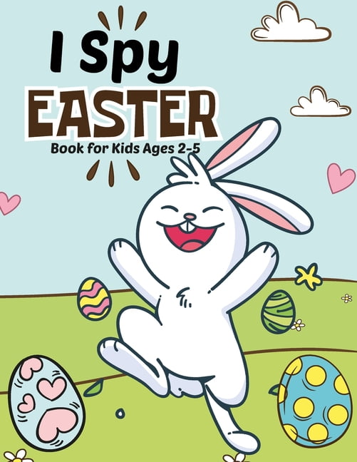 I spy Easter Book for Kids Ages 2-5: A fun Educational Word Search ...