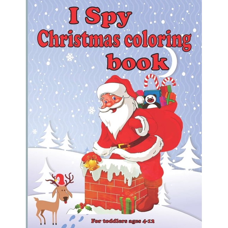 christmas present coloring book