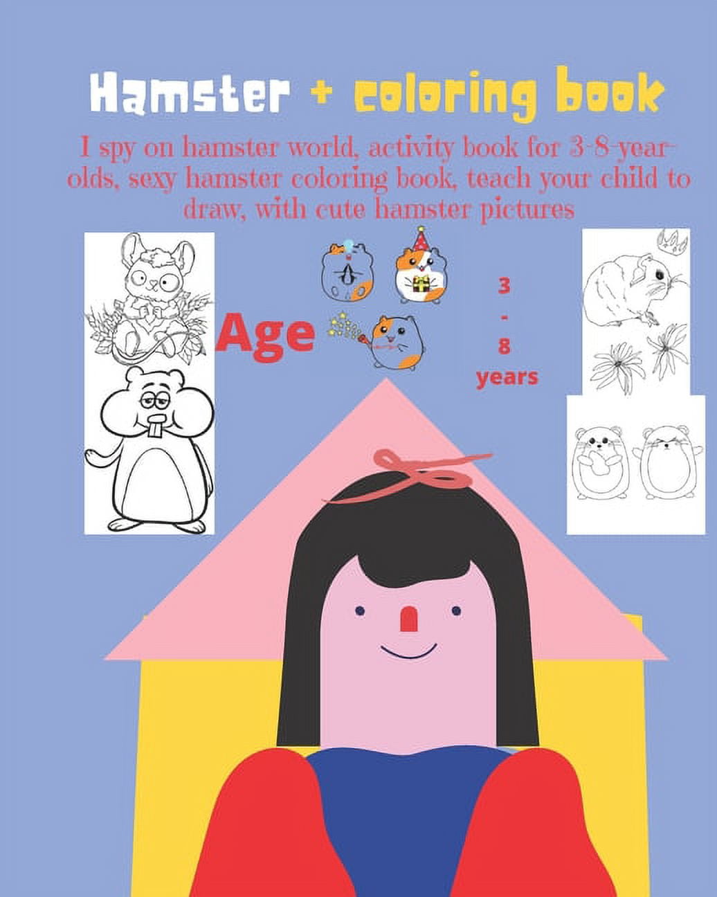 I spy on hamster world, activity book for 3-8-year-olds, sexy hamster ...