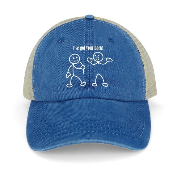 I’ve Got Your Back Dark Blue Hat Adjustable Funny Fashion Unisex ...