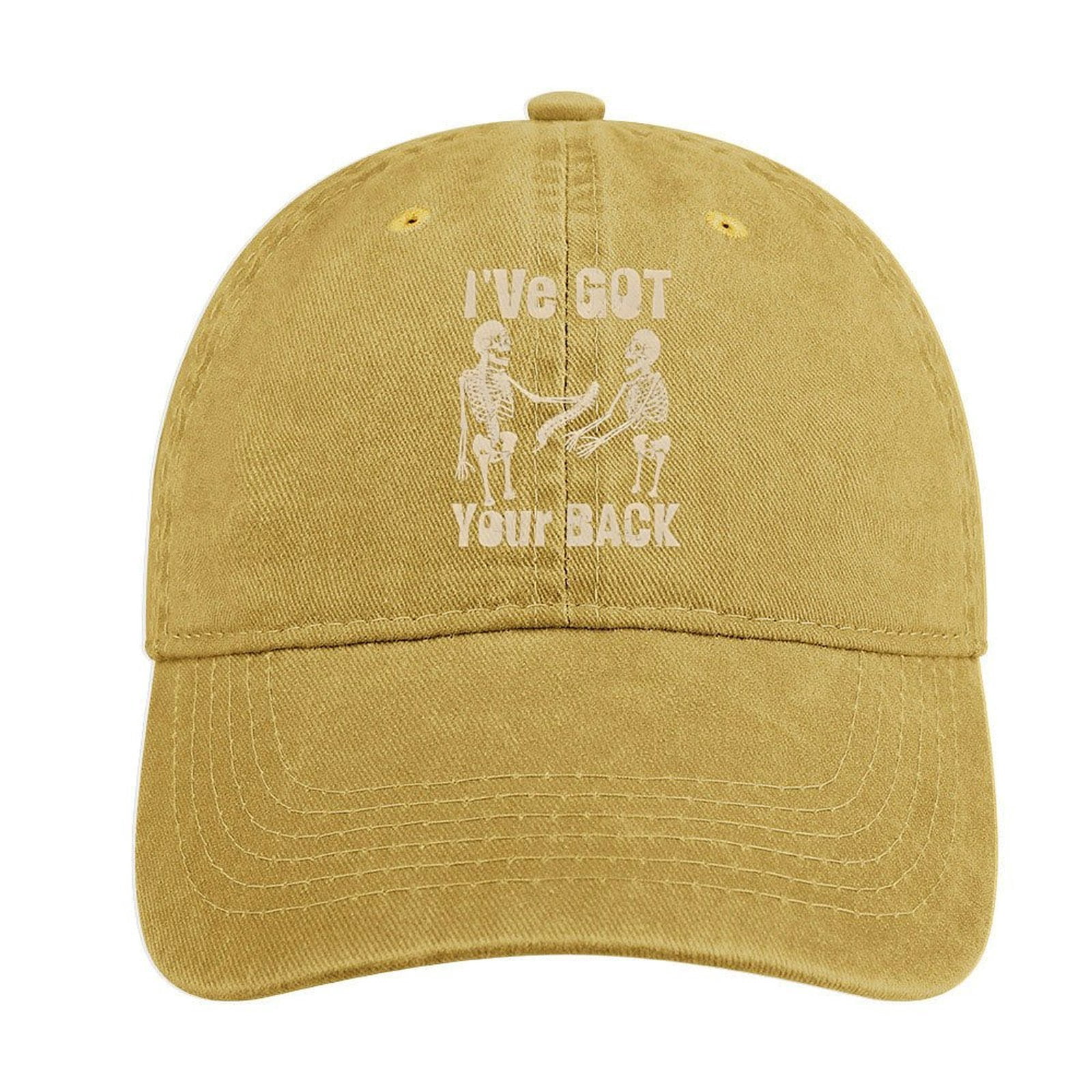 I’ve Got Your Back Sand Colour Hat Adjustable Funny Fashion Unisex ...