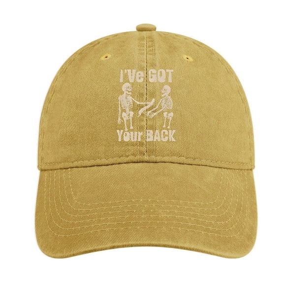 I’ve Got Your Back Sand Colour Hat Adjustable Funny Fashion Unisex ...