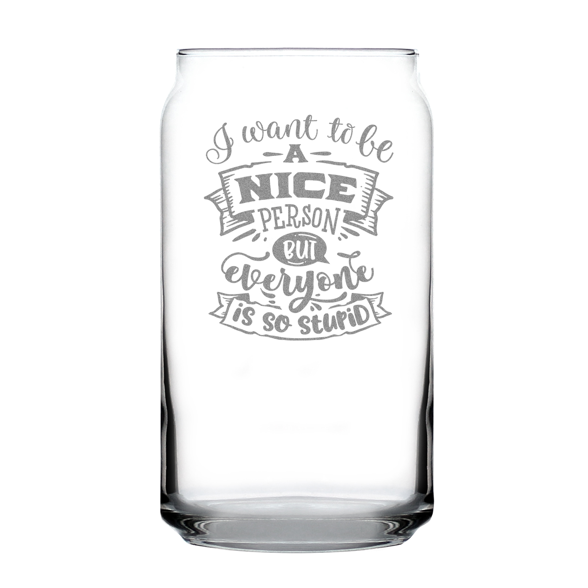 I want to be a nice person but everyone is so stupid quote, Hand ...