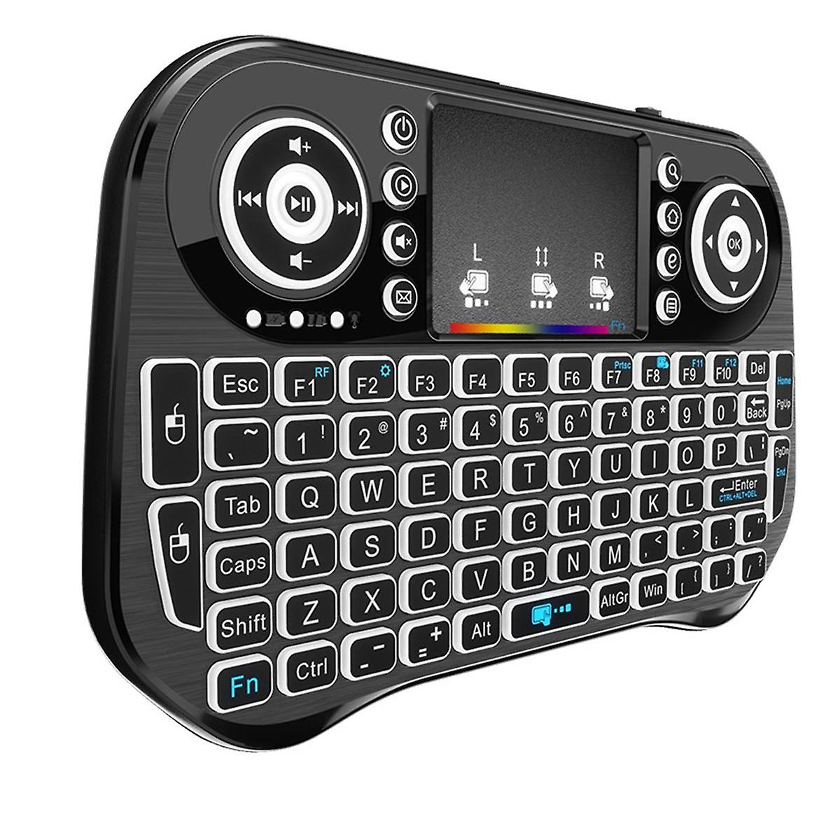 I10 Flying Air Mouse Mini Keyboard Remote Control 2.4g Bluetooth ...