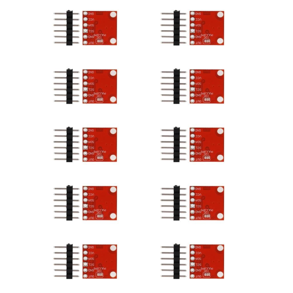 I2C DACs Development Board Module 12 Bit Resolution Precisions Voltages ...