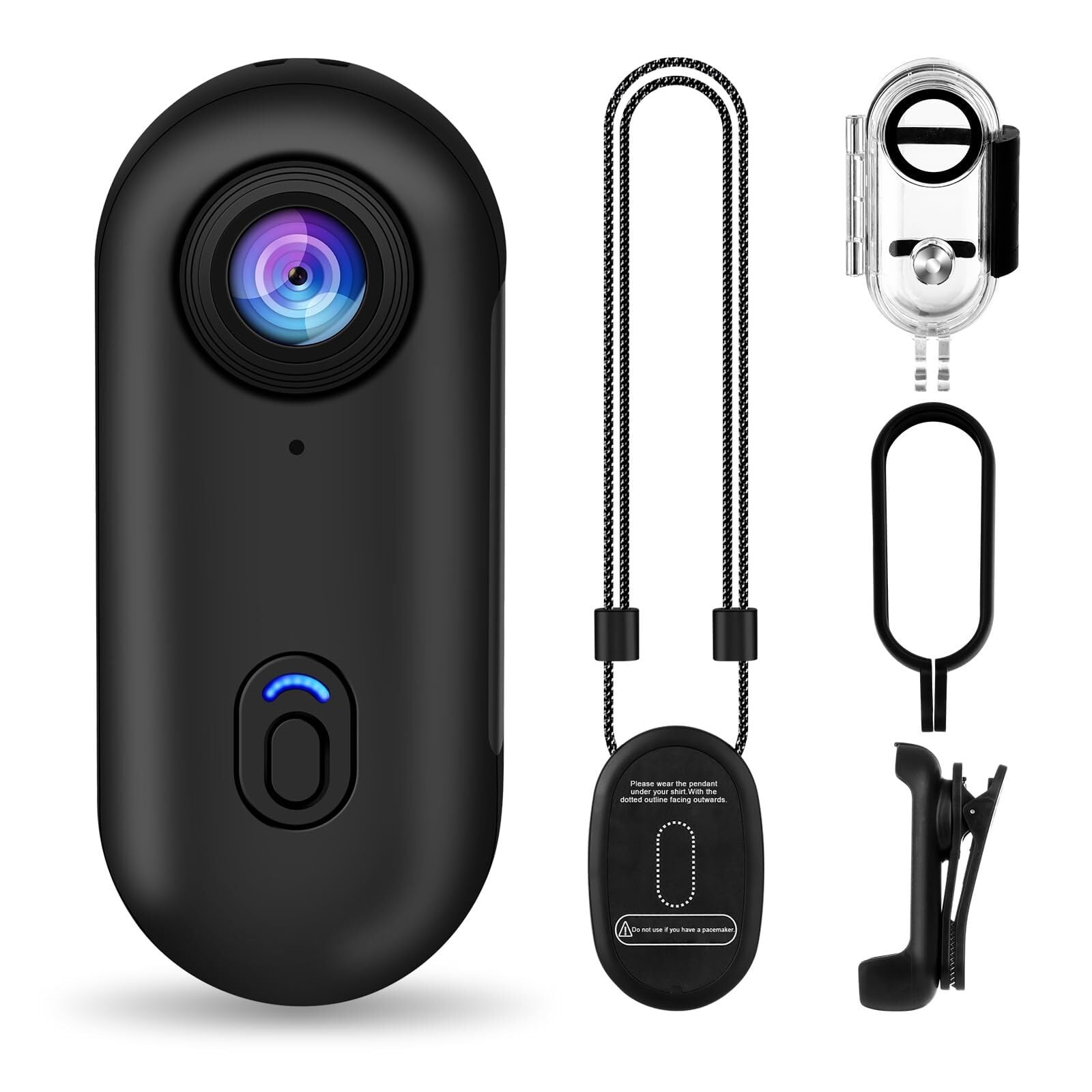 I3 4K Thumb Action Camera, Tiny Size, Mount Anywhere, Small Body Camera ...