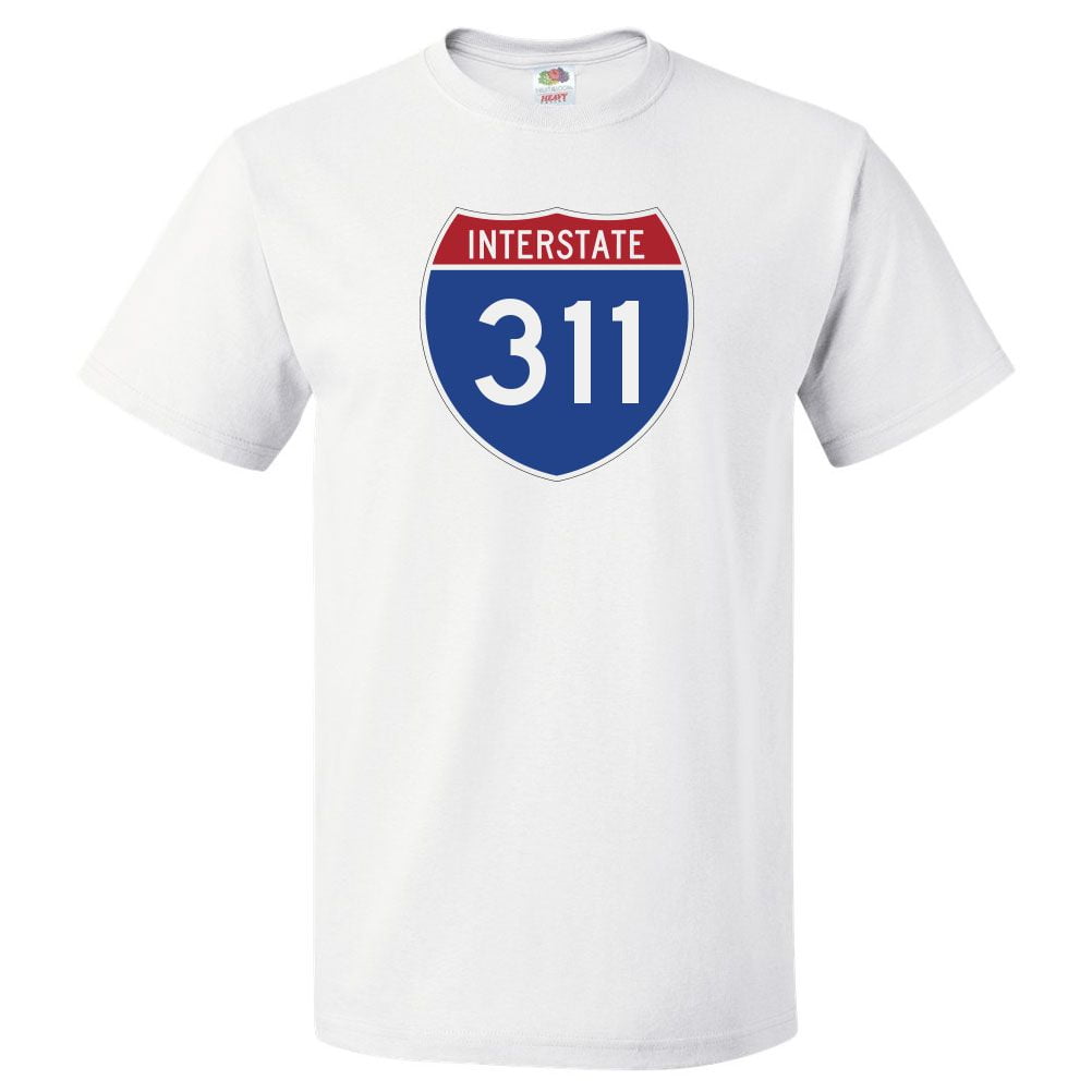 I311 Shirt Interstate 311 T Shirt I-311 Highway Tee Gift - Walmart.com