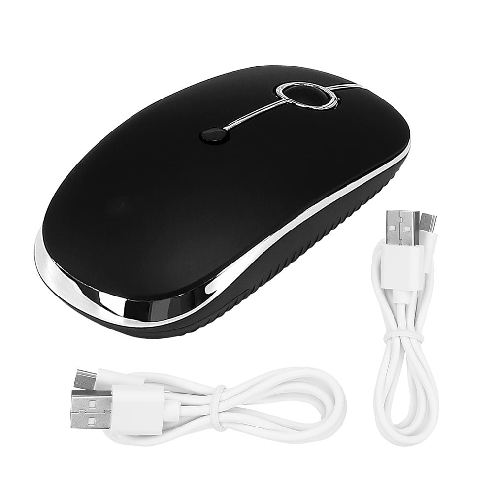 I331d USB 2.4GHz BT4.0 Type-C 2.4G Three-Mode Wireless Charging Mouse ...
