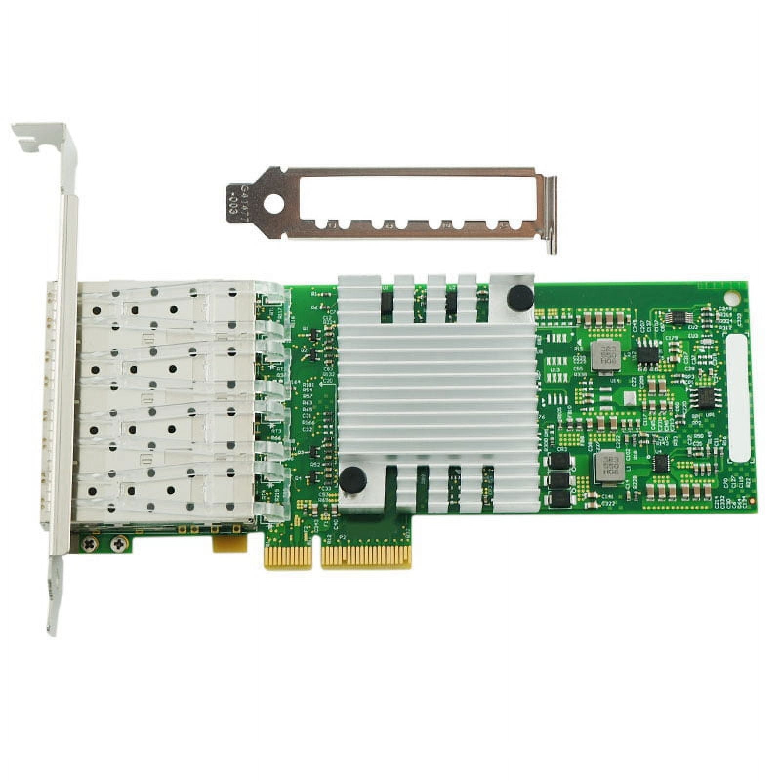 I350-4SFP PCI-Ex4 Gigabit Four-Port Fiber Optic Server Portable Network ...