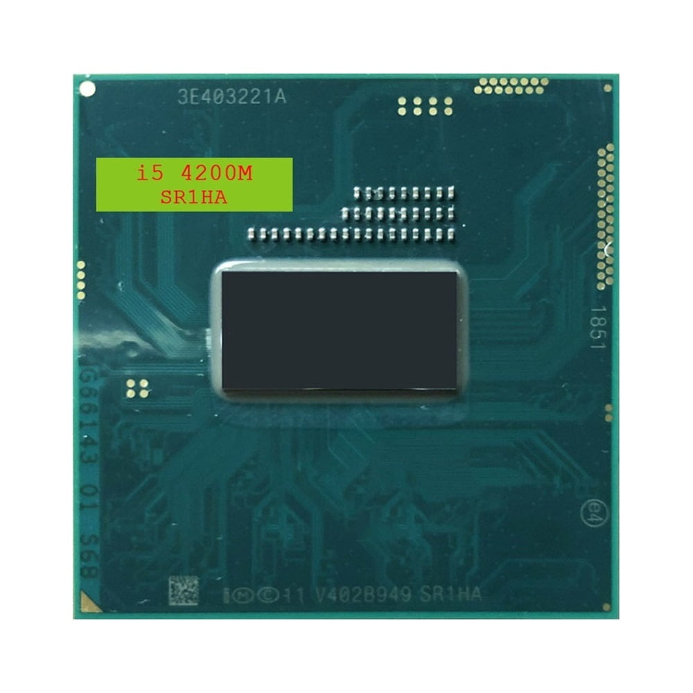 I5-4200M I5 4200M SR1HA 2.5 GHz Dual- Quad-Thread CPU Processor 37W Socket G3 / RPGA946B ...