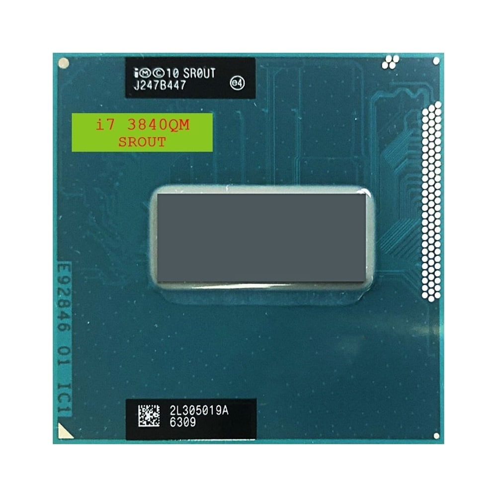 I7-3840QM I7 3840QM SR0UT 2.8 GHz Quad- Eight-Thread CPU Processor 8M ...