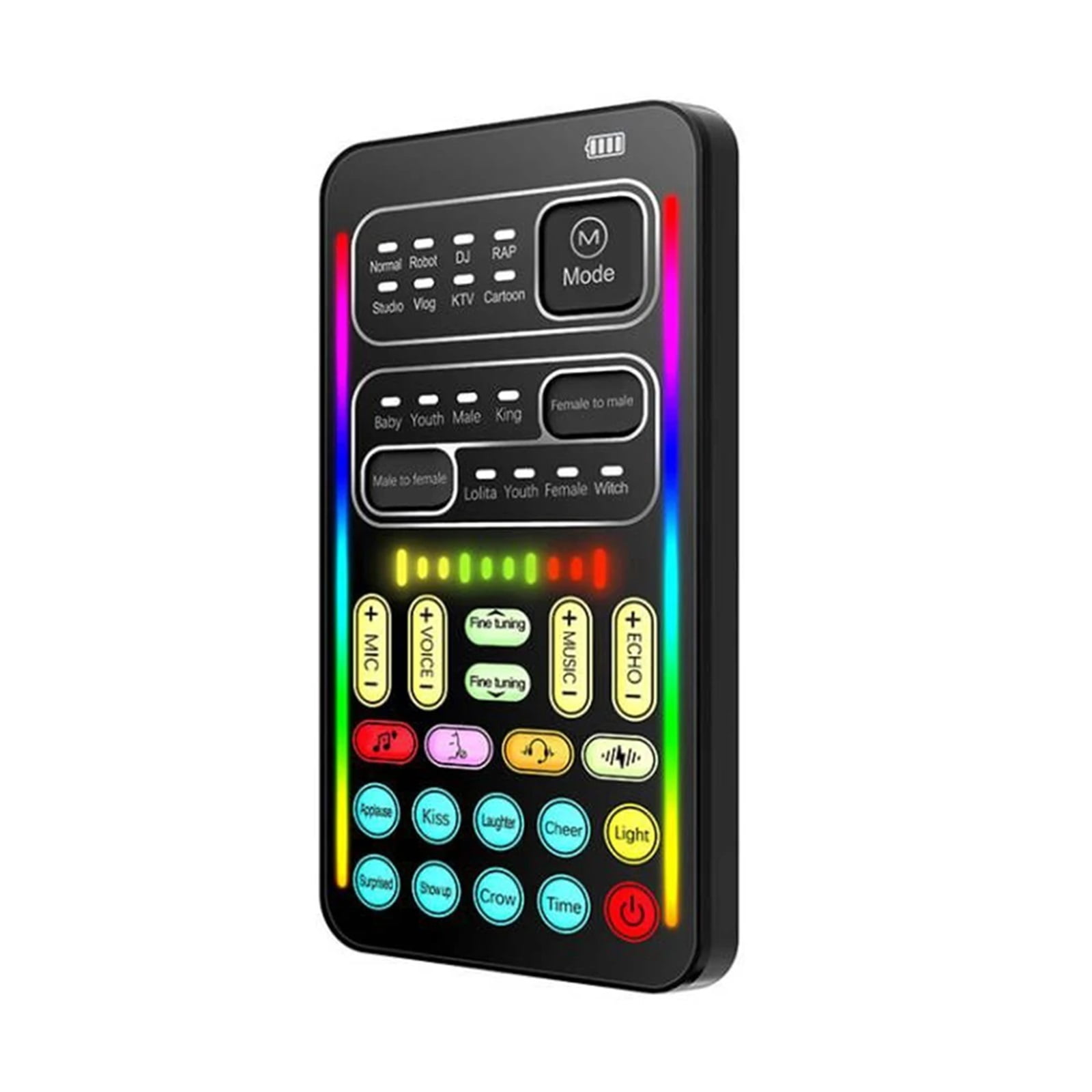 I9 Voice Changer Mini Multiple Audio Effect Bluetooth-Compatible Live ...