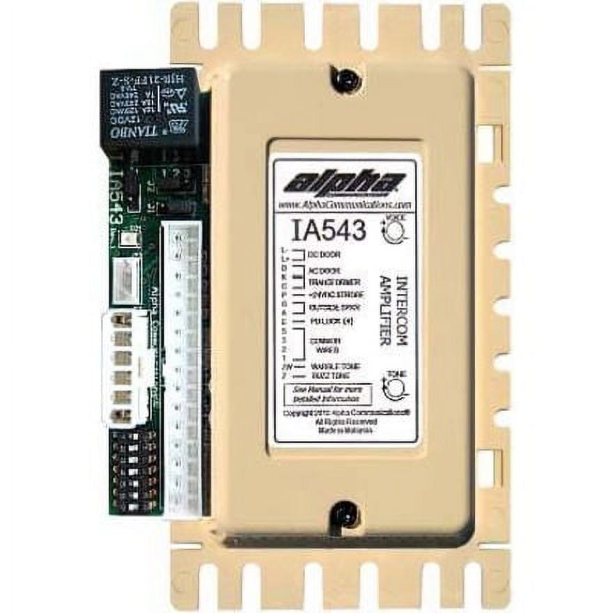 IA543 Apartment Intercom Amplifier - Walmart.com