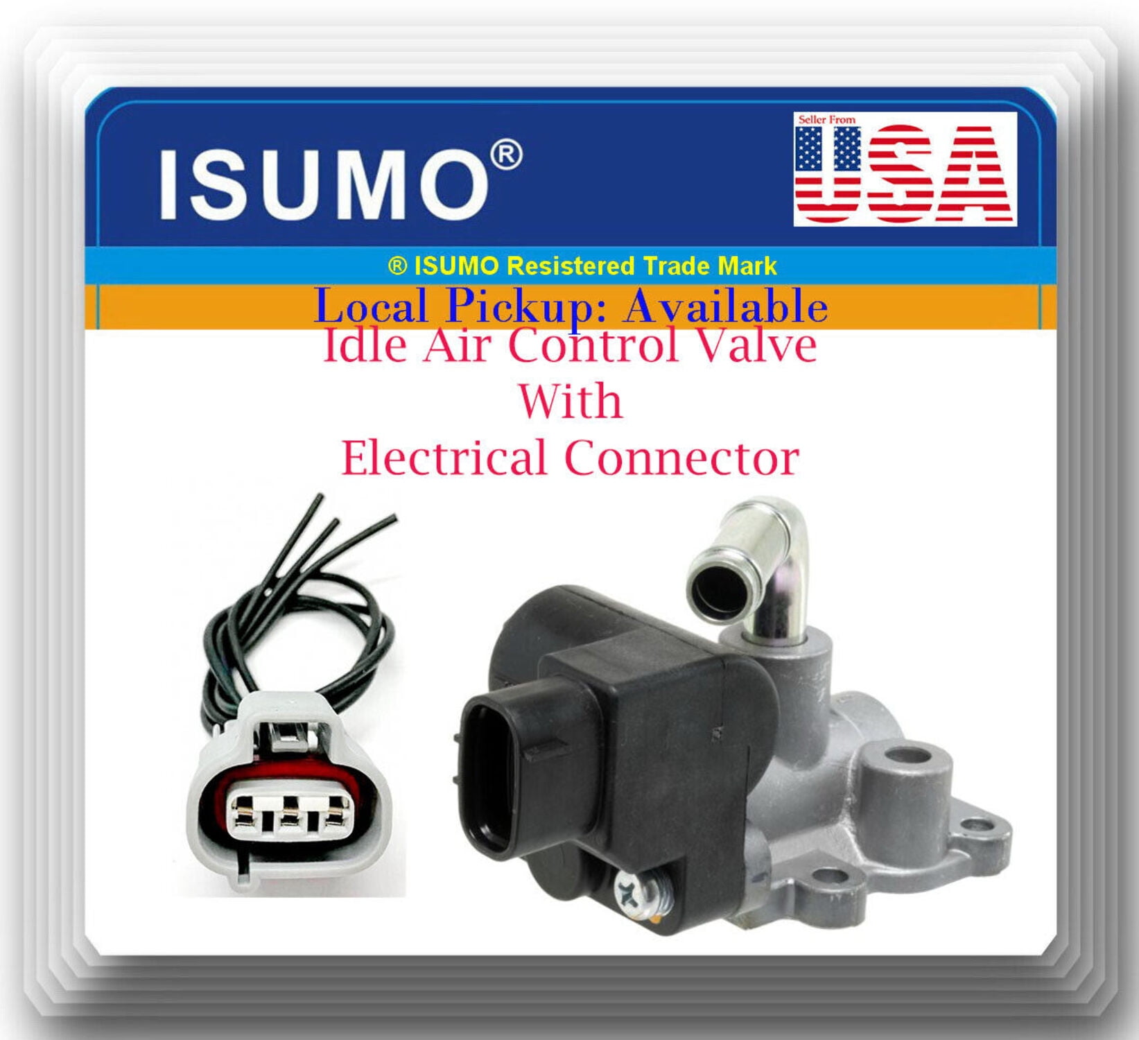 IAC2115 Idle Air Control Valve With Connector Fits Lexus ES300 RX300 ...