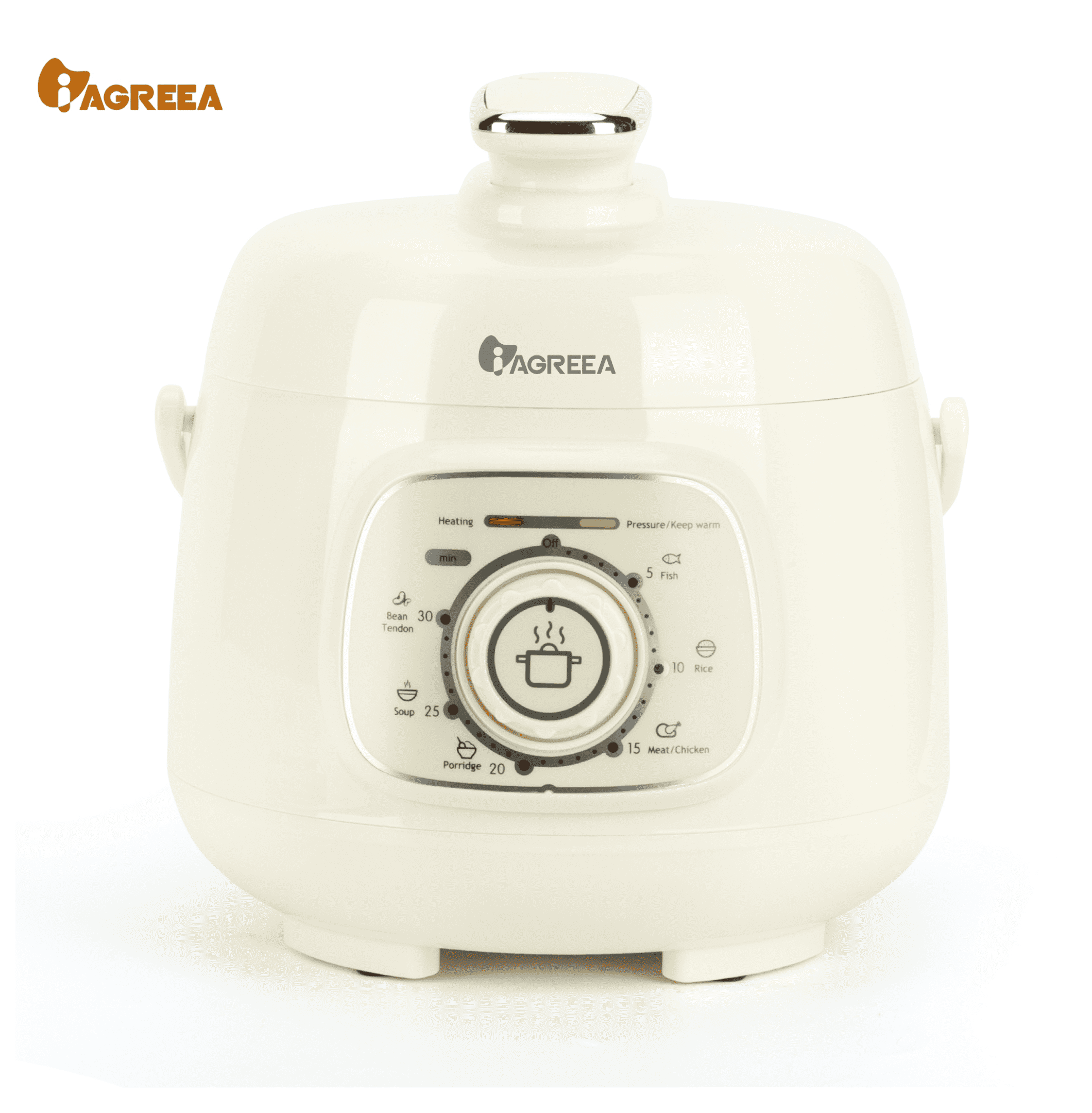 IAGREEA 1.8L Pressure Cooker, 3 Person Multi-Functional Mini Pressure ...