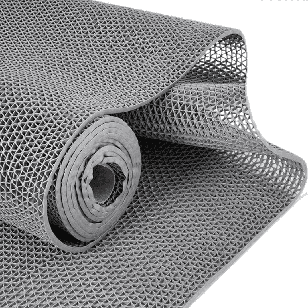 IAJXWI Drainage Outdoor Mat, 3' x 16.4' Non-Slip Commercial PVC Pool ...