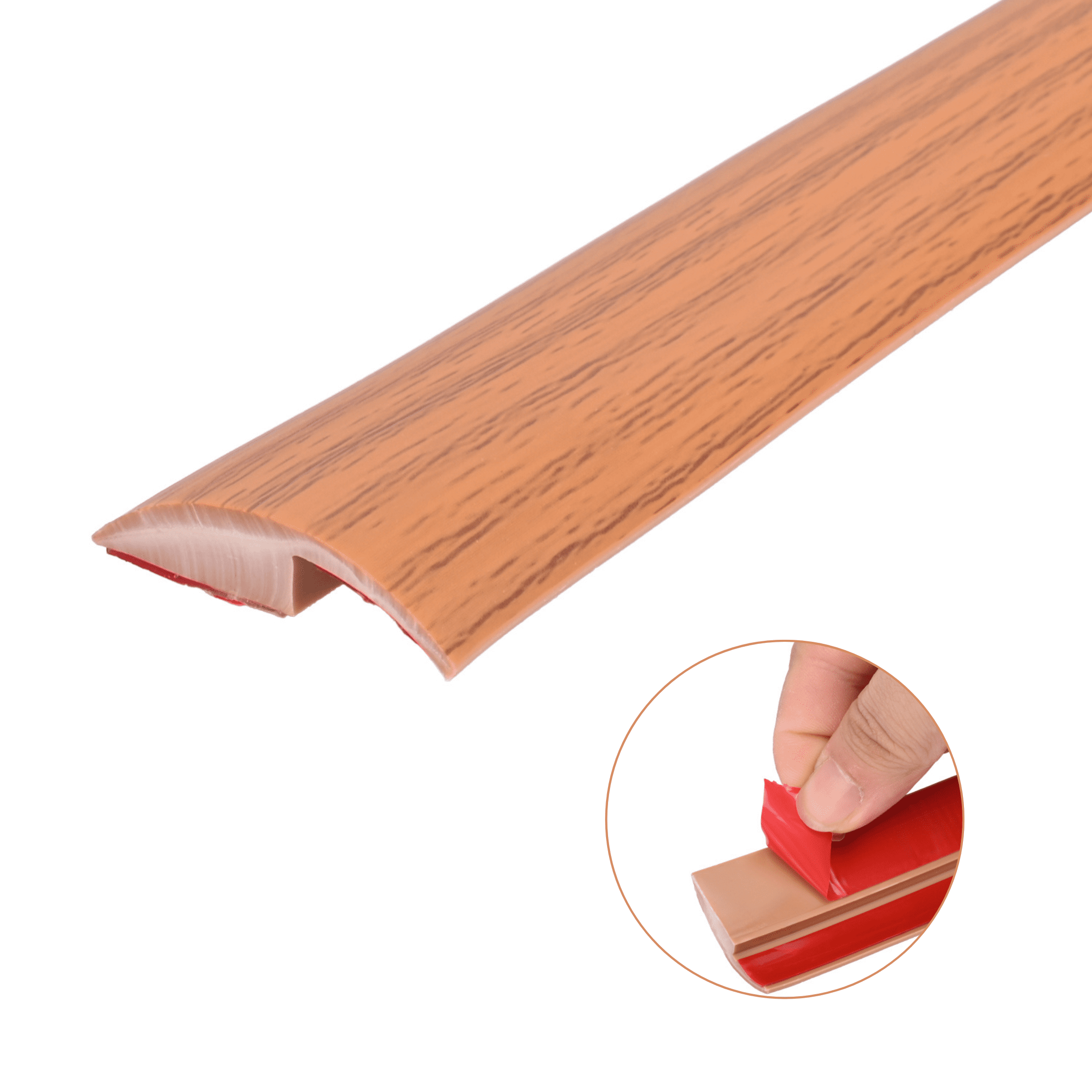 IAJXWI Floor Transition Strip, 9.8 ft Self Adhesive Carpet Edge Strip ...