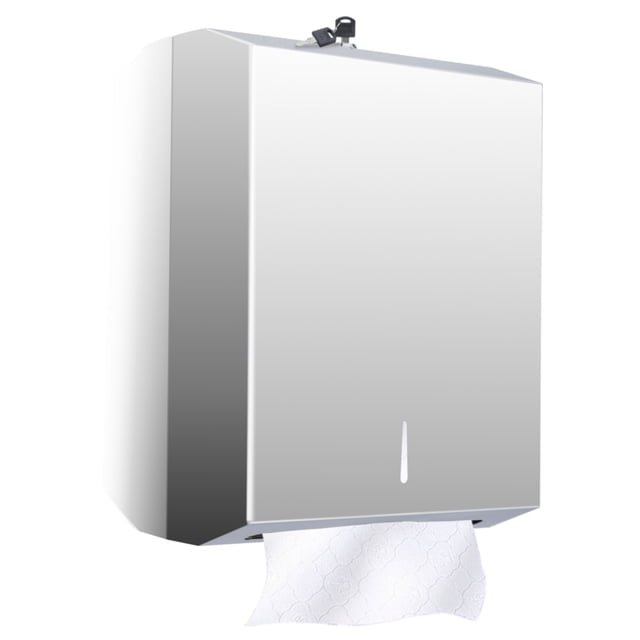 IAJXWI Paper Towel Dispenser, Wall Mounted Commercial Tri Fold/C Fold ...