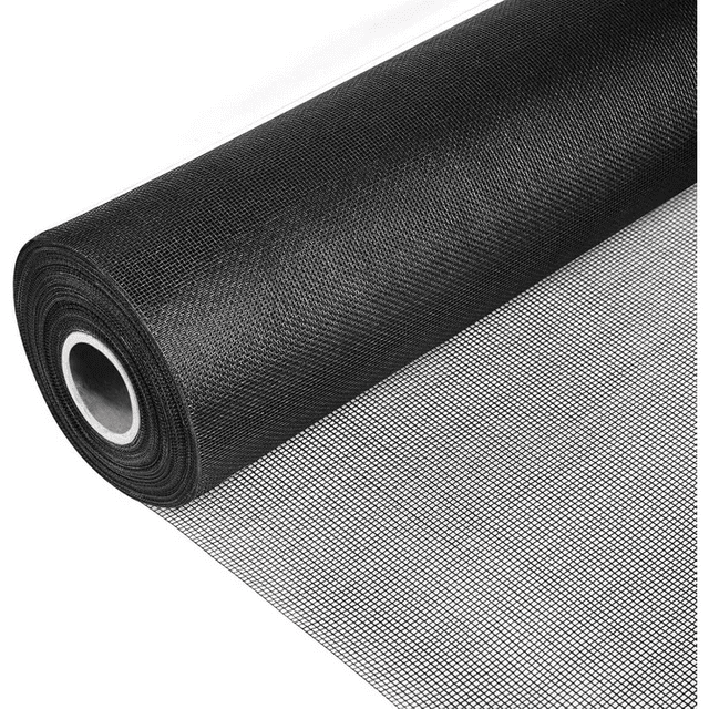 IAJXWI Window Screen Roll, 47" x 100' Heavy-Duty Screen Mesh Roll Pet ...