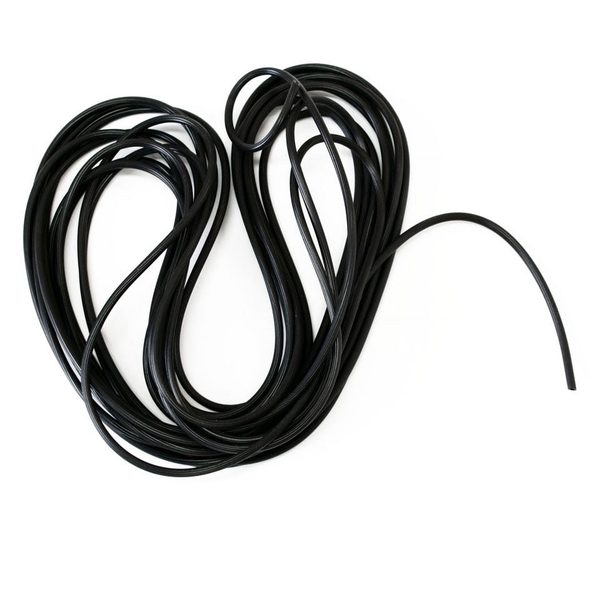 IAM Industries Black Window Screen Spline, 0.125 in x 100 ft, Ideal for ...
