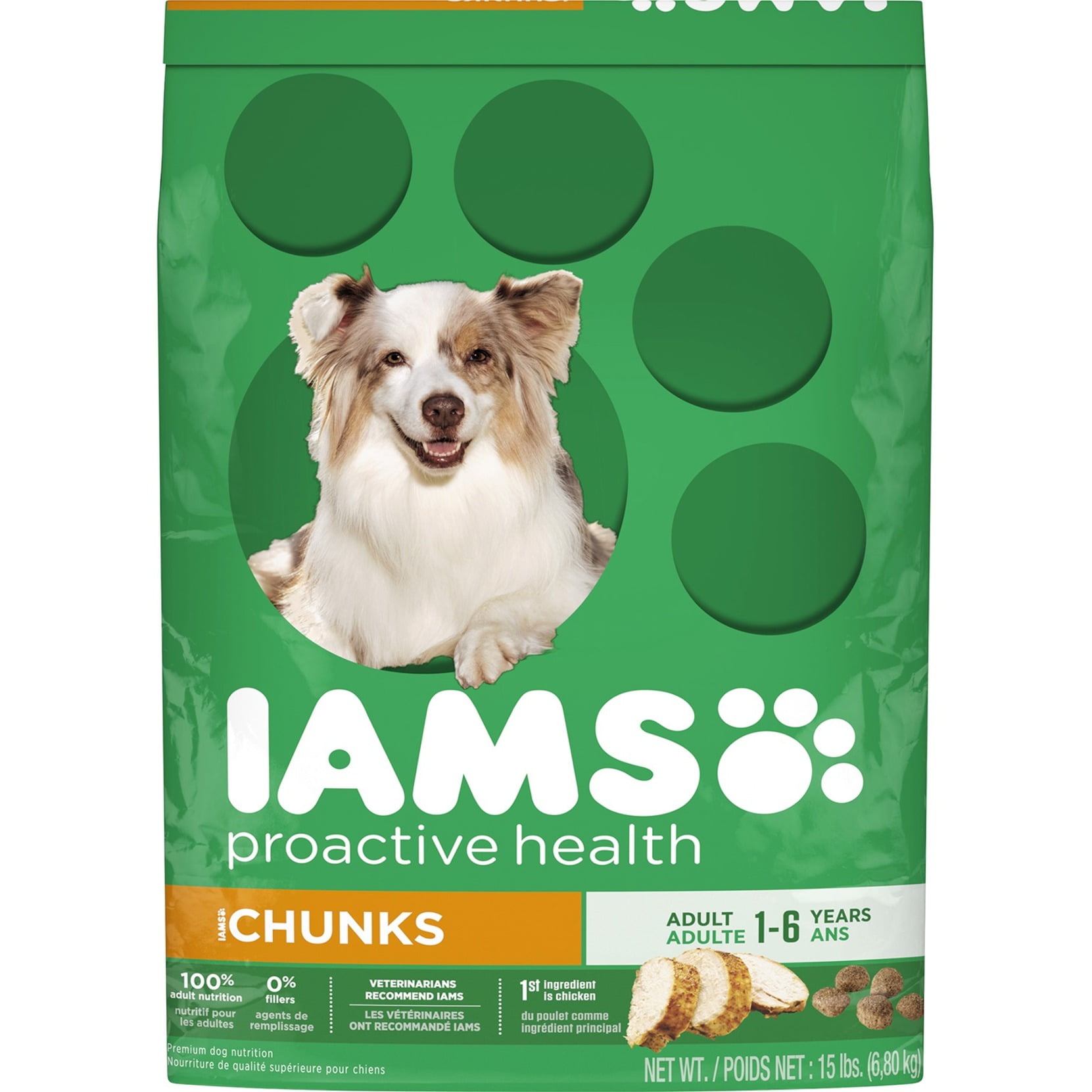 IAMS ProActive Health Adult Chunks - Walmart.com