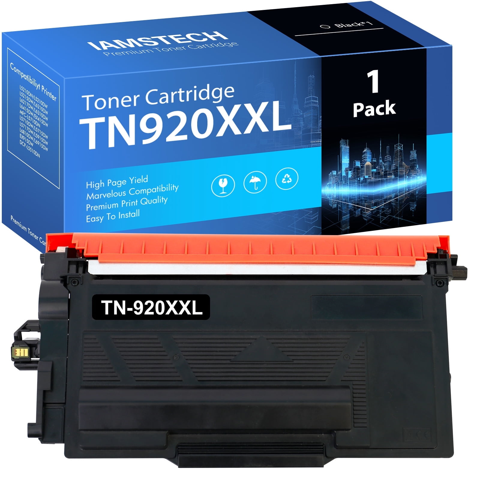 IAMSTECH TN920XXL Toner Cartridge Compatible for Brother TN-920XXL HL ...