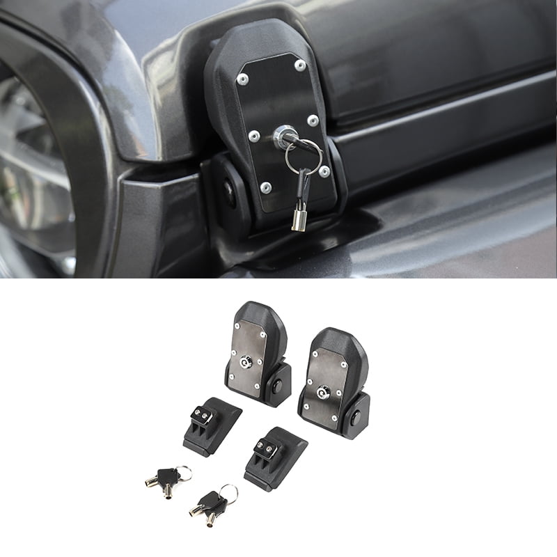 IAN Car Engine Locks, Hood Latch, Latch for Jeep Wrangler JL, Gladiator ...